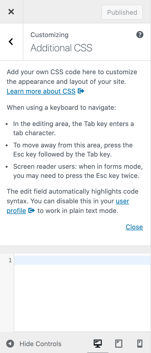 Customize – AVtheme