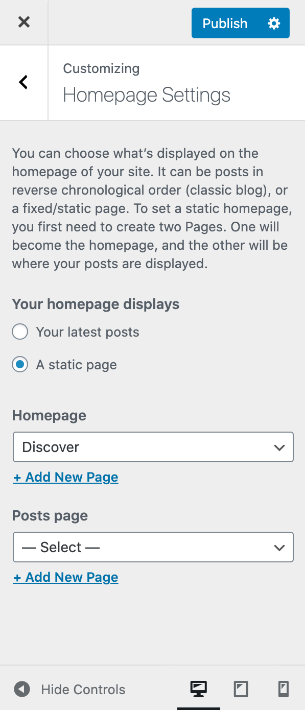 Customize – AVtheme